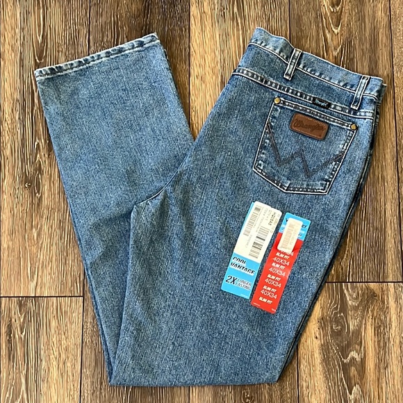 Wrangler | Jeans | Nwt Wrangler 36 Slim Fit Cool Vantage Jeans Mens ...